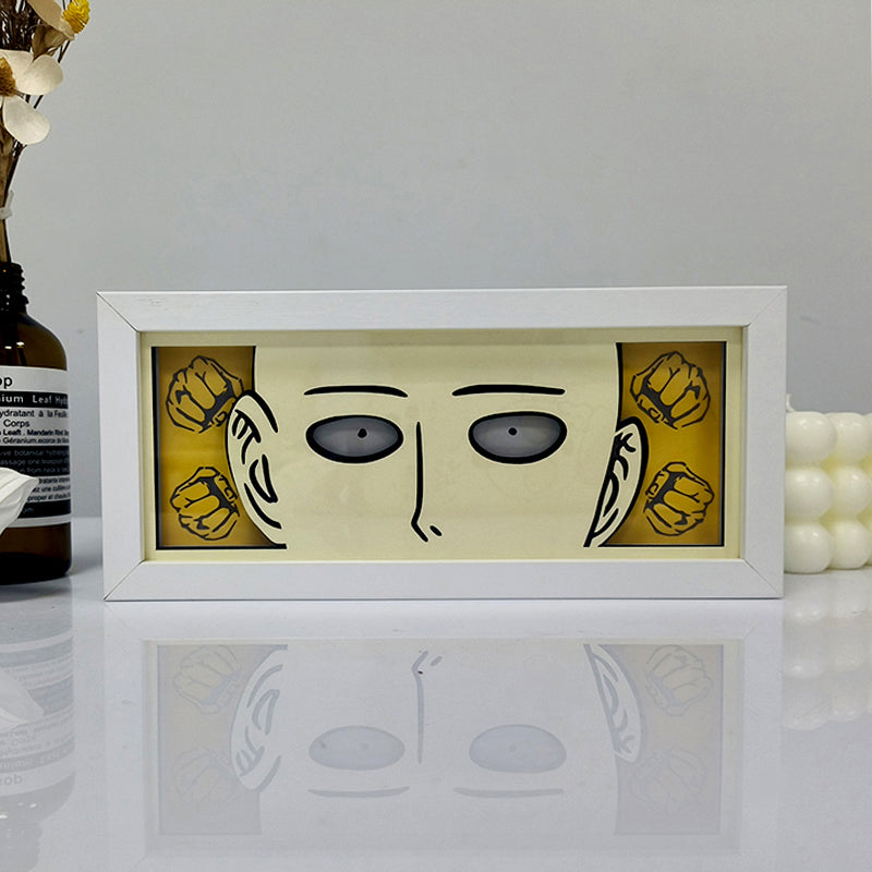 One Punch Man Handmade Anime Light Box – Eyes of Akuma
